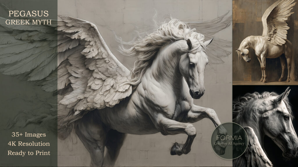 Explore Greek Myth Pegasus in Beautiful Image Collection - FORMIA
